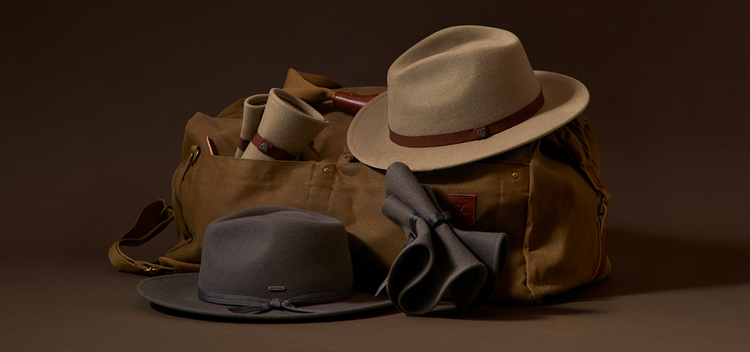 Brixton Men's Packable Hats - Foldable Headwear Collection
