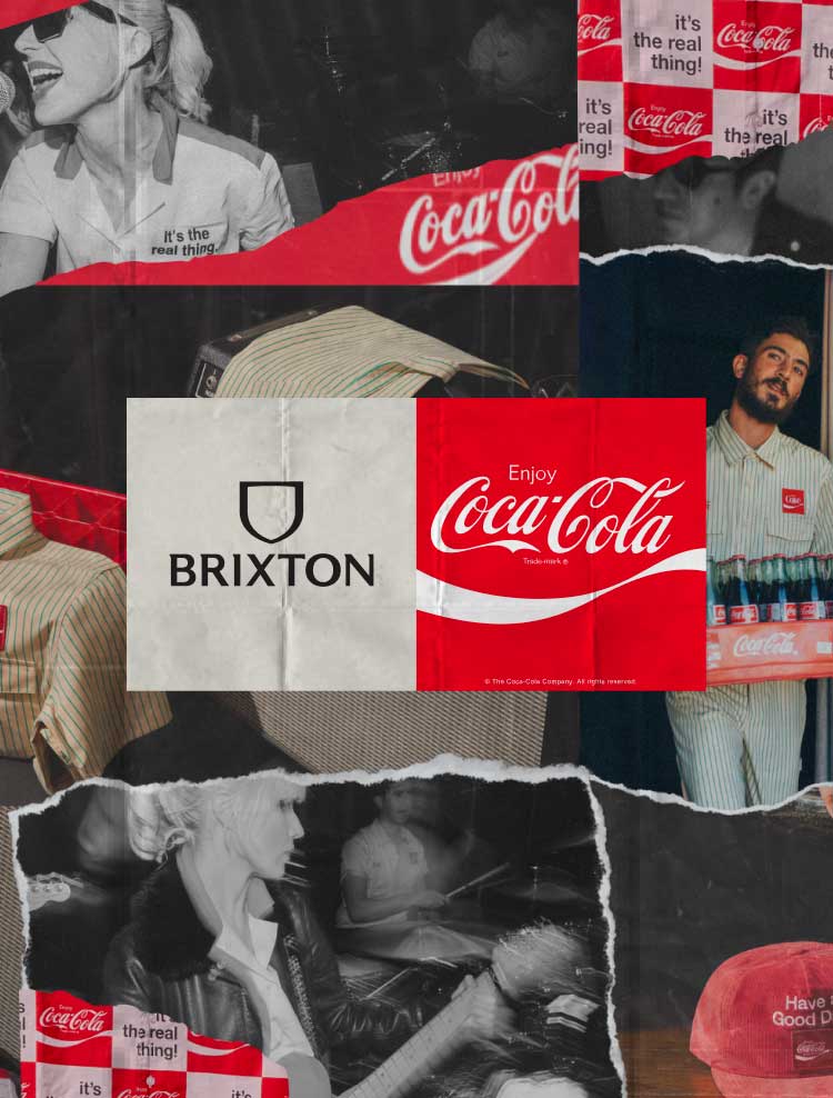 It’s the Real Thing: Brixton x Coca-Cola Capsule Collection