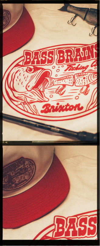Brixton x Bass Brains Collection for Bass Fishing Enthusiasts
