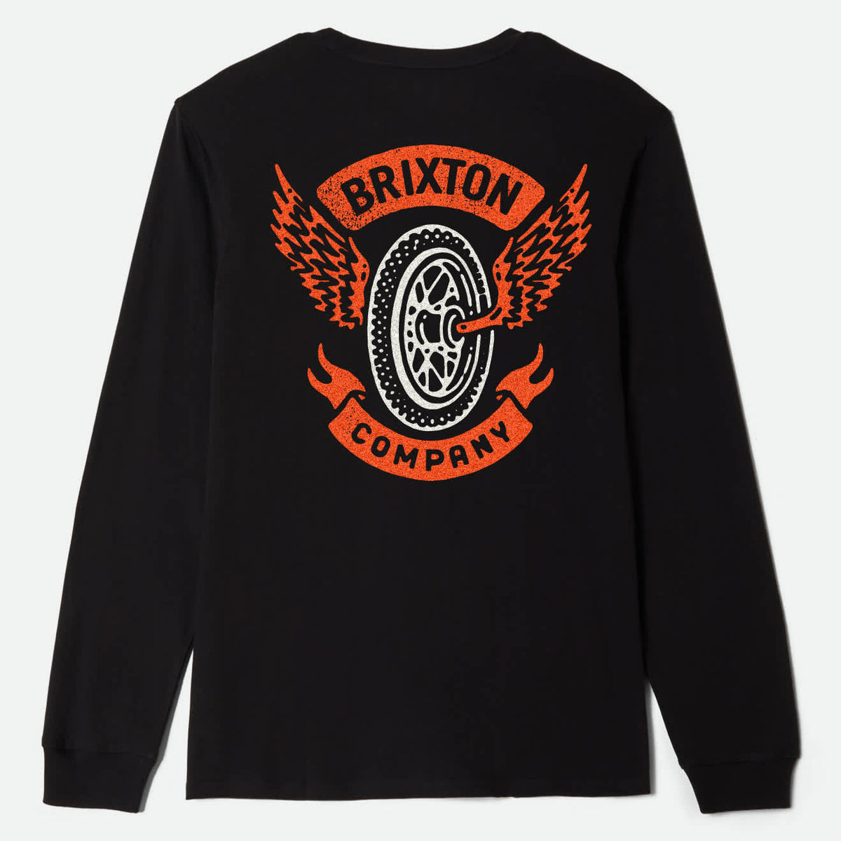 Men's Payson Standard Long Sleeve T-Shirt in Black – Brixton