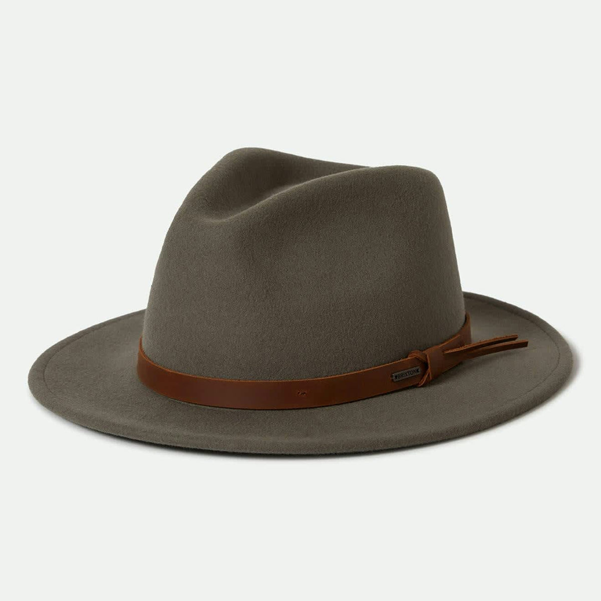 Unisex Messer Traditional Fedora in Brindle – Brixton