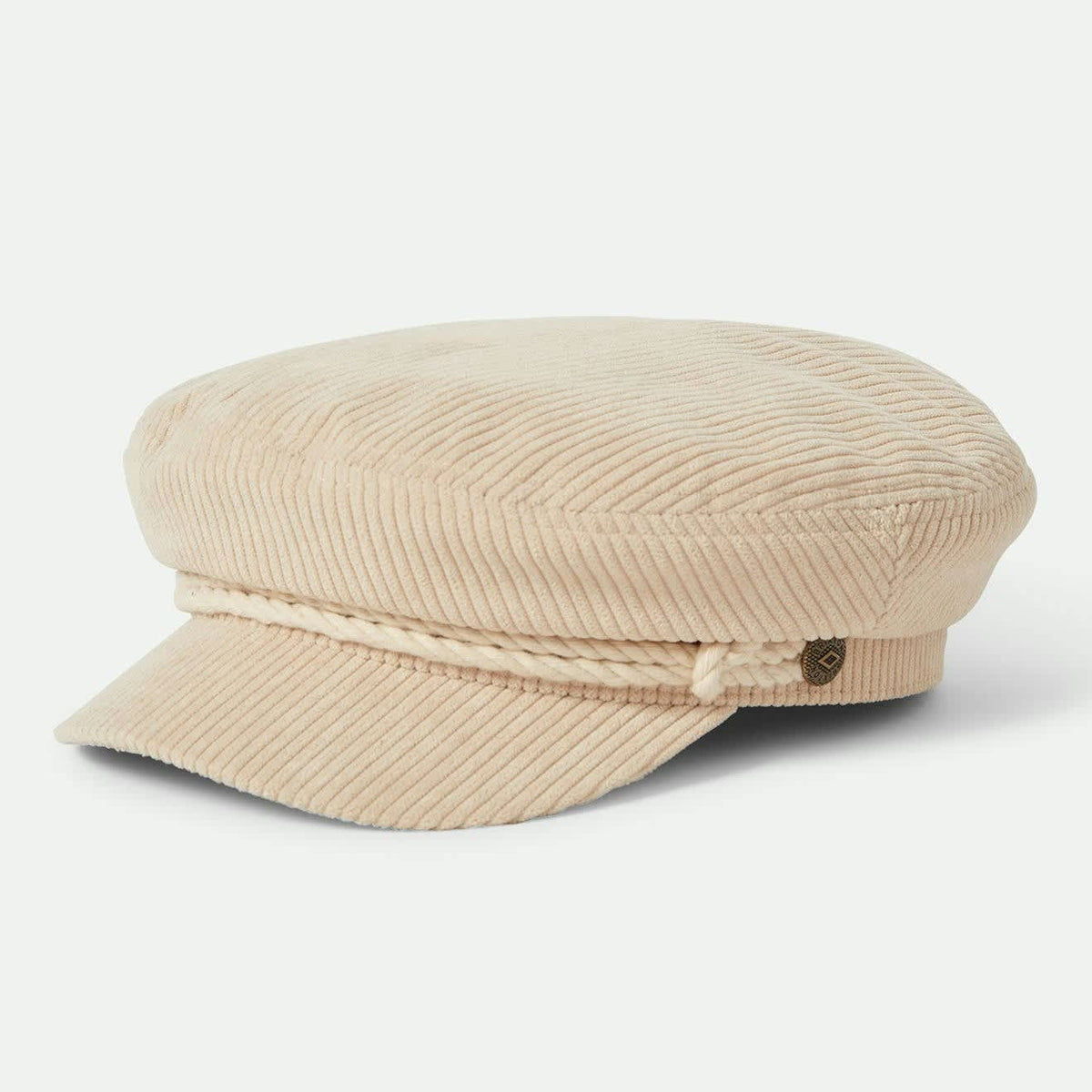 Women's Fiddler Fisherman Cap in Macadamia Cord – Brixton
