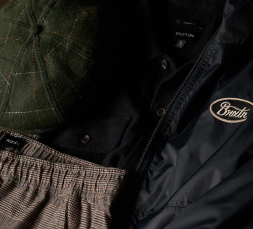 Brixton Men's Apparel, Clothing, Hats & Accessories