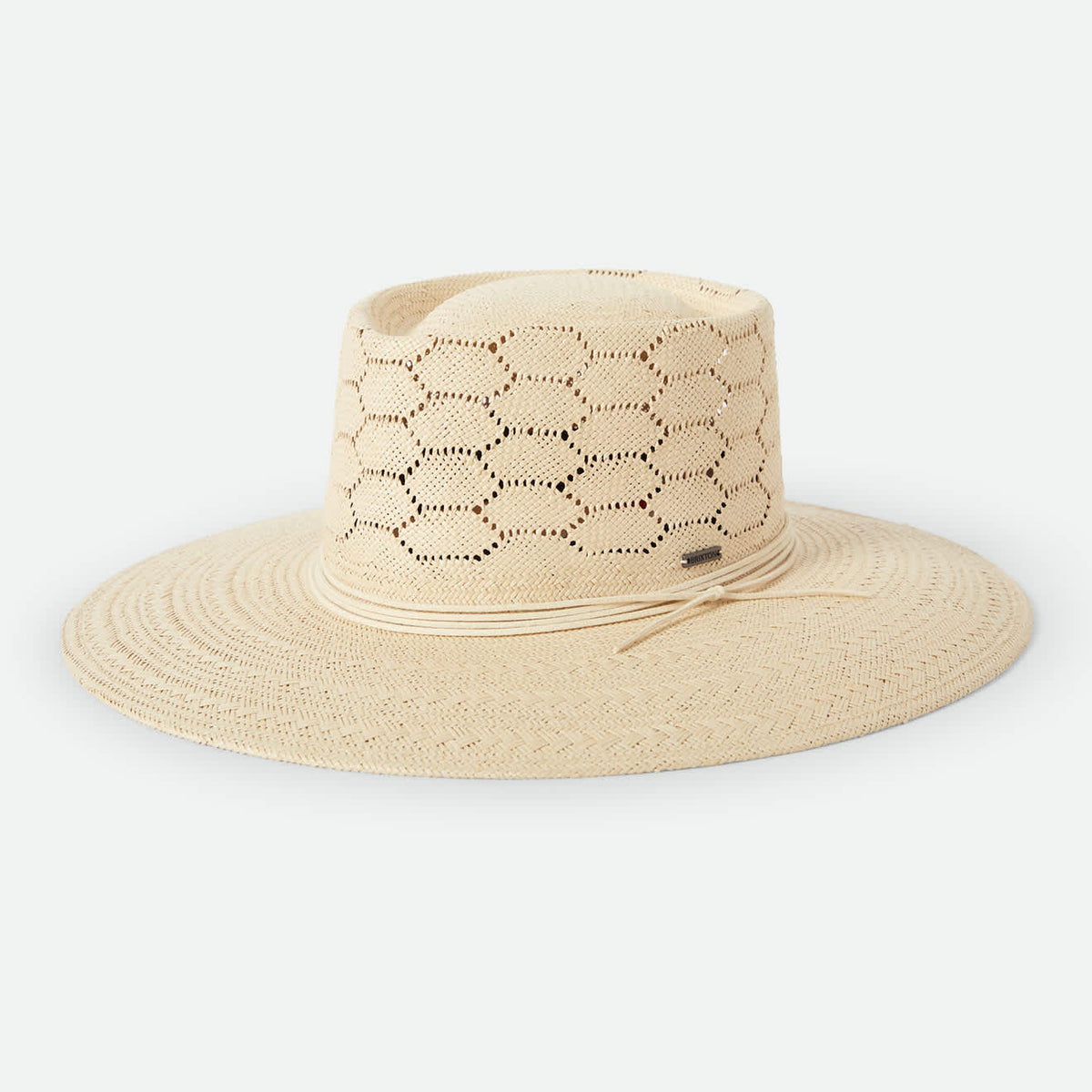 Women's Porto Straw Fedora in Natural – Brixton