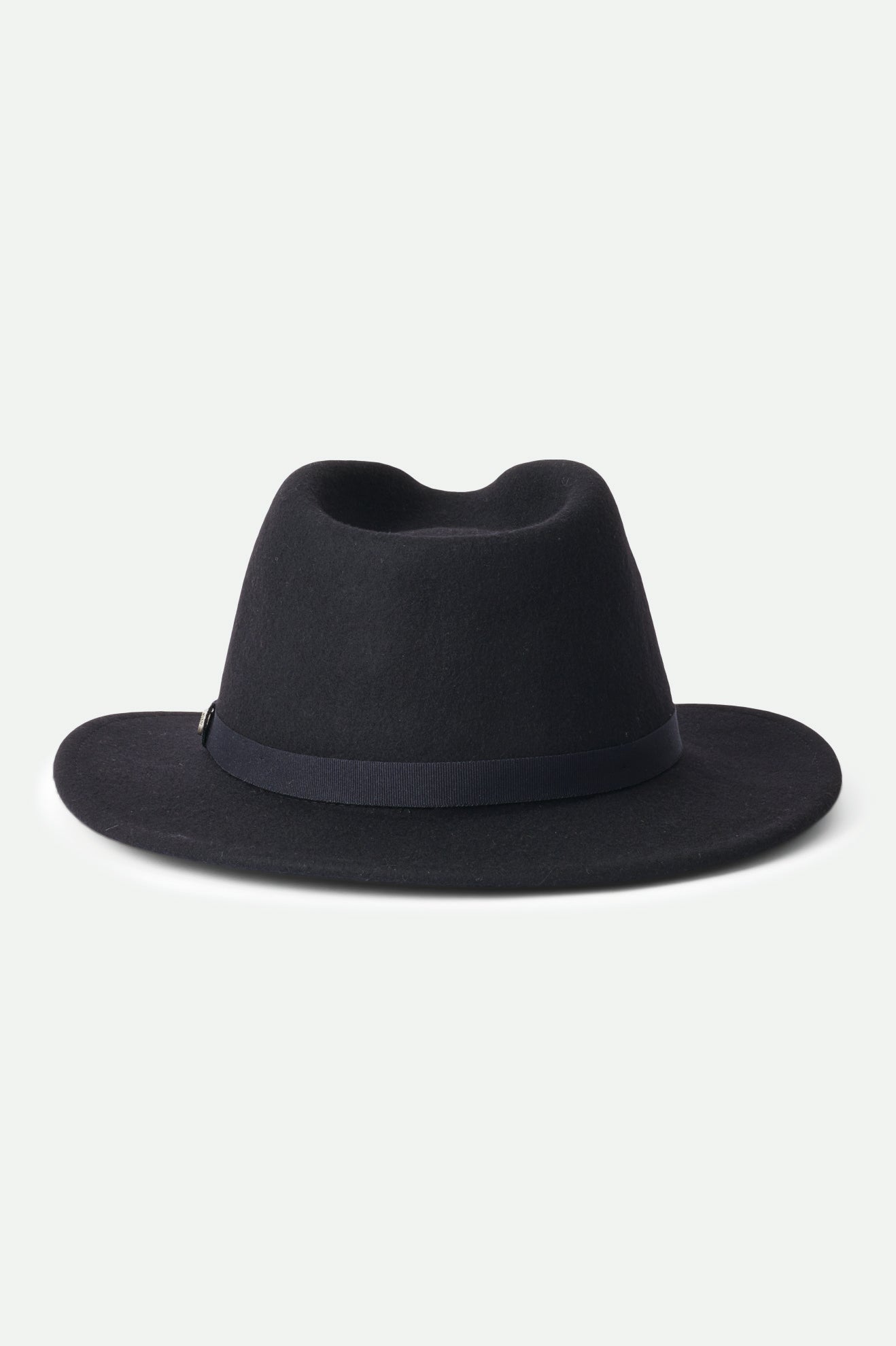 black fedora hat