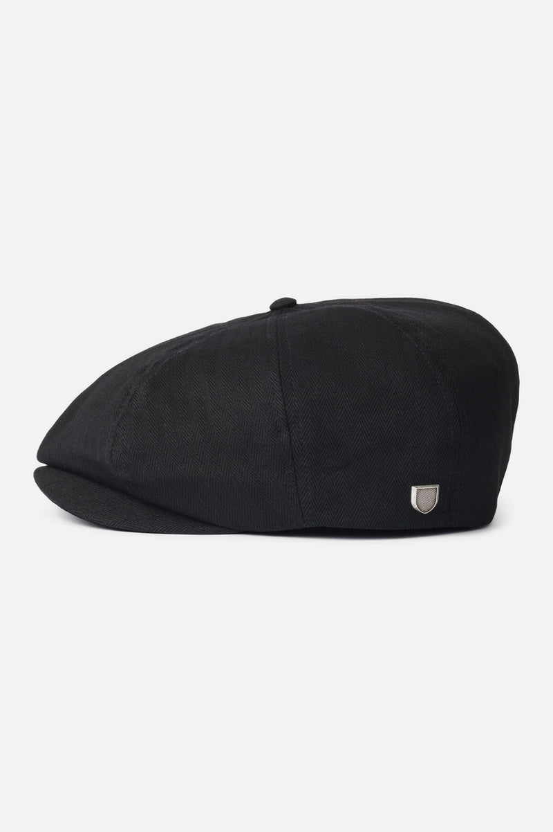 Unisex Brood Newsboy Cap in Black – Brixton