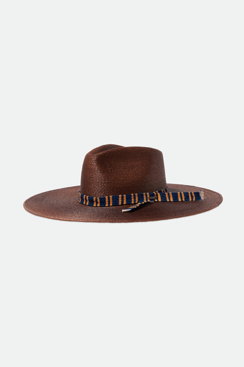 Women's Leigh Straw Fedora - Brown – Brixton